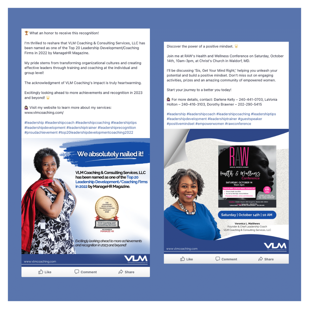 Social Media Post Examples | Social Media Content Creators